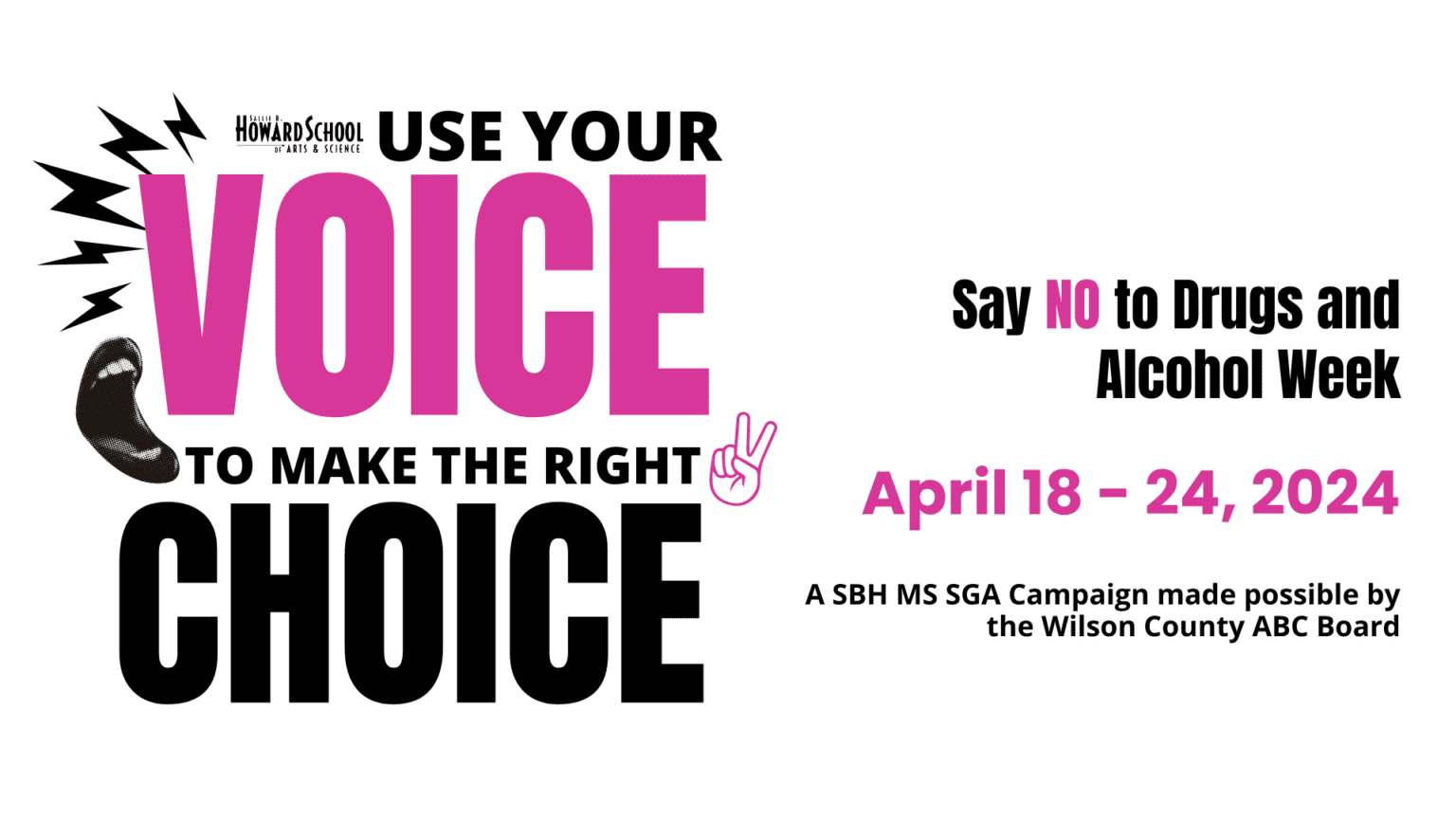 Middle School SGA Launches Substance Prevention Campaign to Empower ...